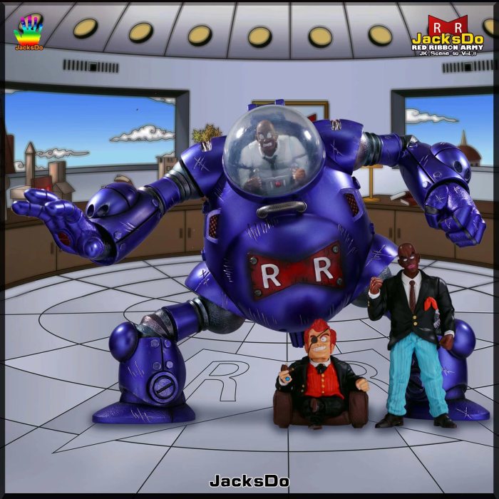 【In Stock】JacksDo Dragon Ball Z Red Ribbon Army Member Vol.8 Staff ...