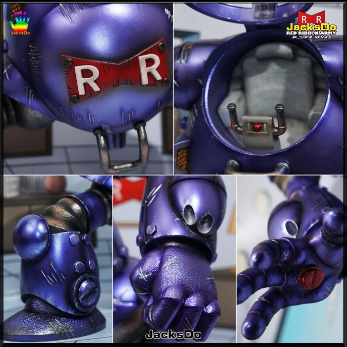 【In Stock】JacksDo Dragon Ball Z Red Ribbon Army Member Vol.8 Staff ...