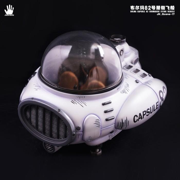 【In Stock】JacksDo DBZ Bulma Capsule 82 Submarine Flying Vehicle Resin ...