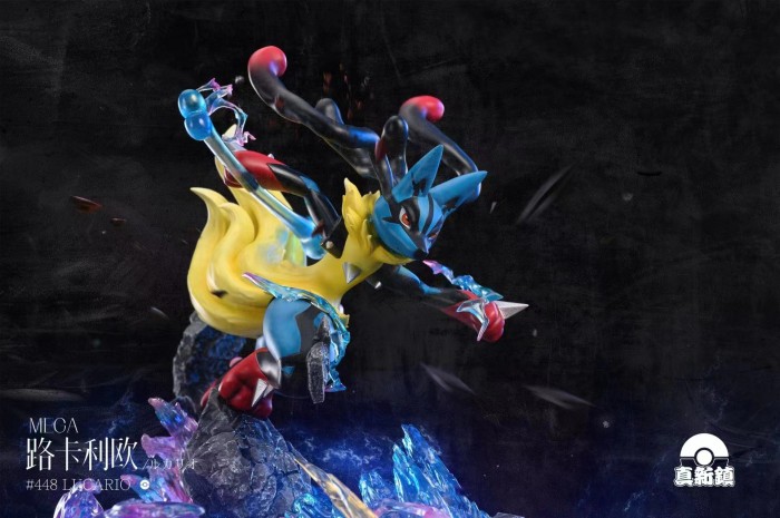 【In Stock】Pallet Town Studio Pokemon Mega Evolution Series Lucario 1/10 ...