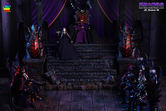 【In Stock】JacksDo Saint Seiya Hades Palace Scene Resin Statue