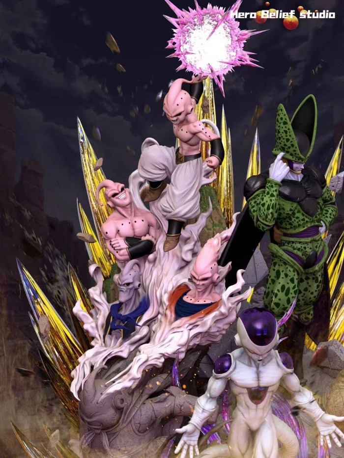 【In Stock】Hero Belief Studio Dragon Ball Three villains Frieza Cell Buu ...