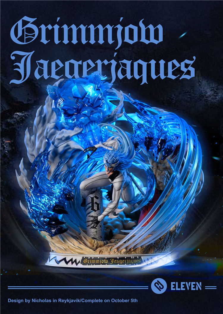 【Pre order】Eleven Studio Espada - 6 Grimmjow Resurrección Resin statue