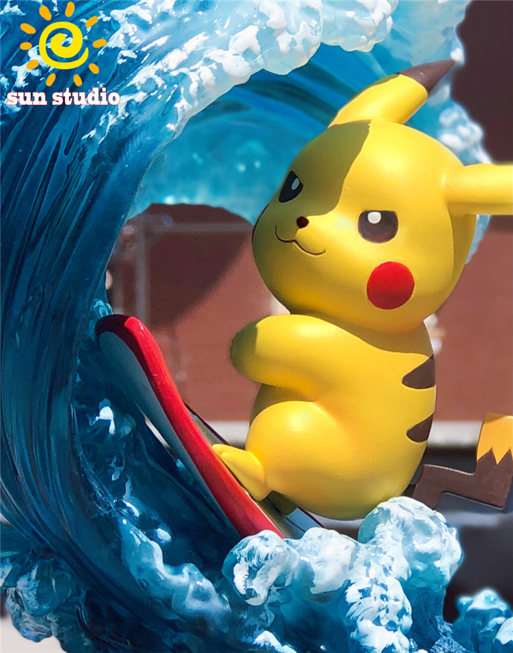 【Pre order】Sun Stuido Pokemon Surfing Pikachu Resin Statue