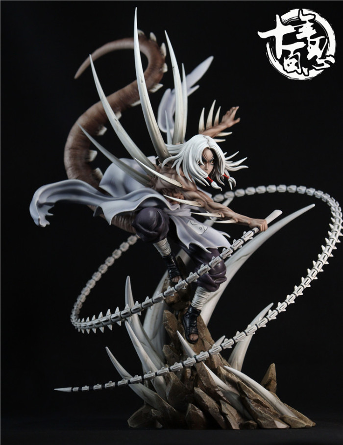 【In Stock】Ten year studio Naruto Kaguya Kimimaro Resin statue