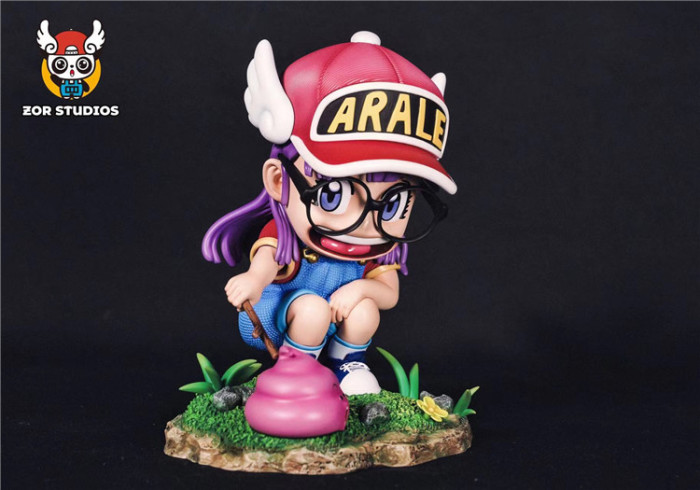 【Pre order】Zero studio Dr.SLUMP Arale poking shit Resin Statue