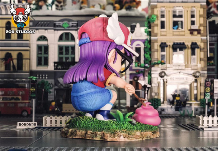【Pre order】Zero studio Dr.SLUMP Arale poking shit Resin Statue