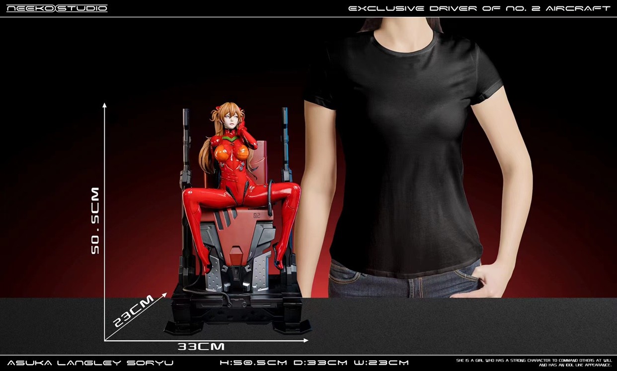 【In Stock】Neeko studio EVA Asuka Langley Soryu 1/4 Resin statue