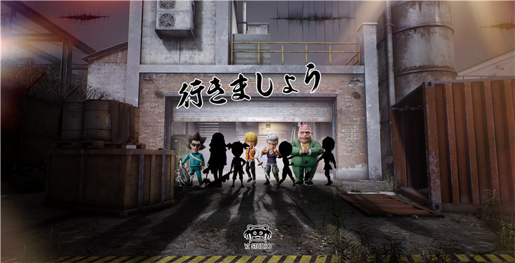 【Pre order】Yz Studio BLEACH Vizard Shinji Hirako & Ushoda Hachigen Statue