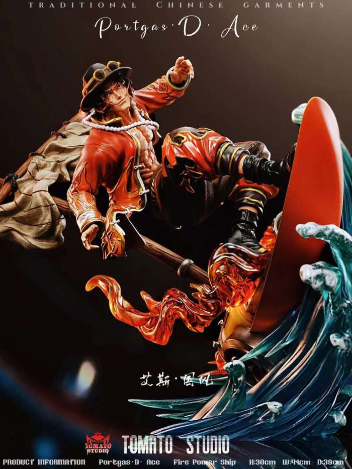 【Pre order】TOMATO Studio One Piece Portgas·D· Ace 1/6 Resin Statue
