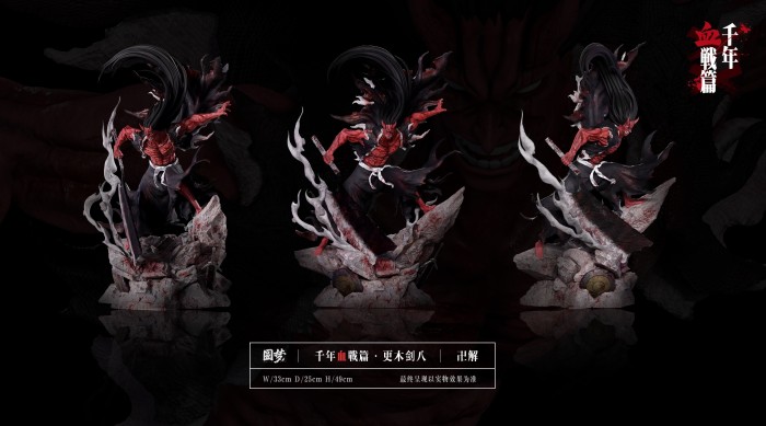 【In Stock】Bleach Dream Studio BLEACH BANKAI Zaraki Kenpachi Resin Statue