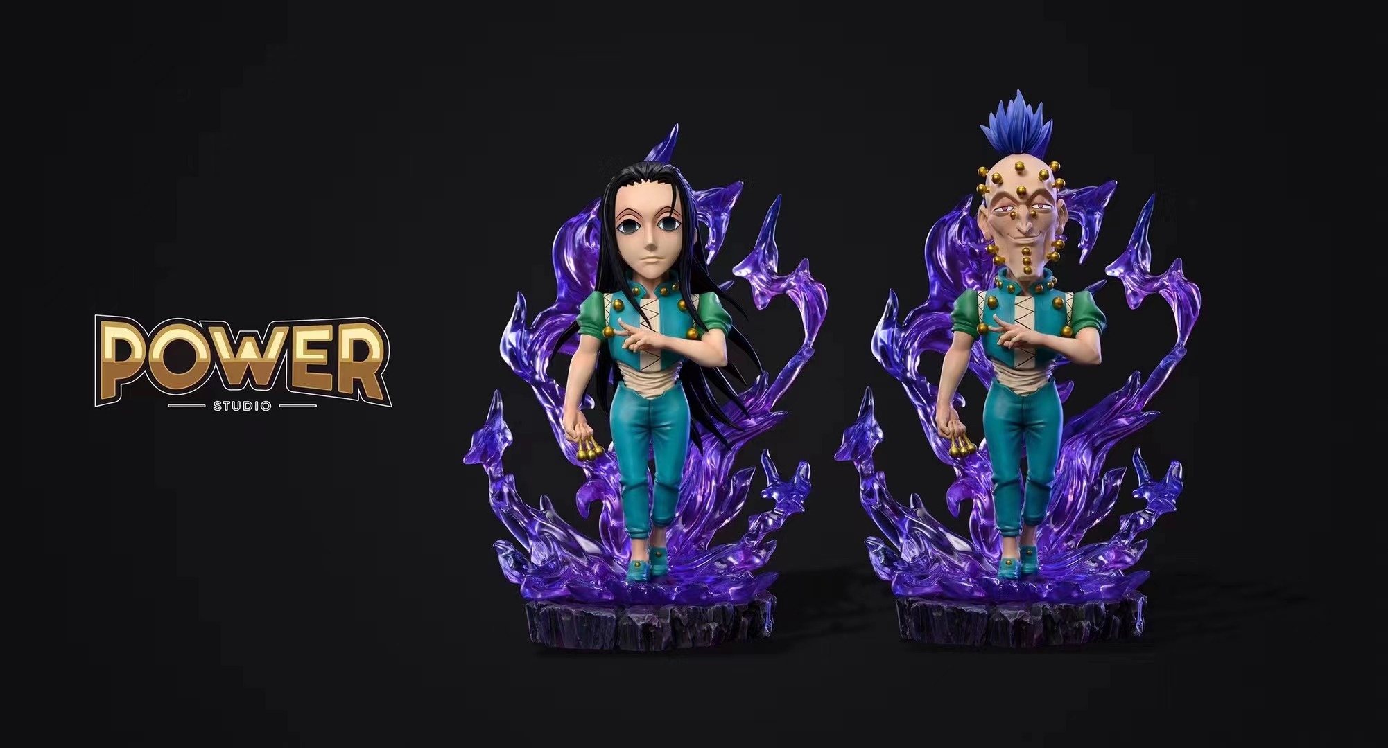 【Pre order】Power studio HUNTER×HUNTER Illumi Zoldyck Resin Statue