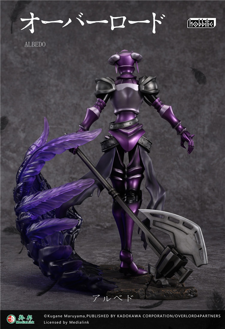 【In Stock】hobbilic Overlord albedo Dark Knight Ver 1/7 resin statue
