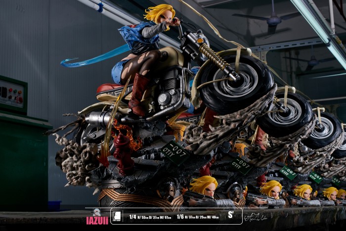 【In Stock】Last Sleep Studio Dragon Ball Z Android 18 Resin Statue