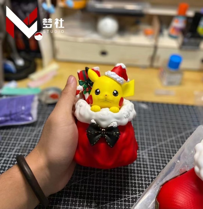 【Pre order】MENGSHE Studio Pokemon Christmas Shoe Squirtle&Pocky Pikachu ...