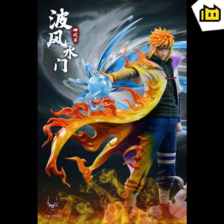 【In Stock】EVIL Studio Naruto Namikaze Minato gem scale Resin Statue