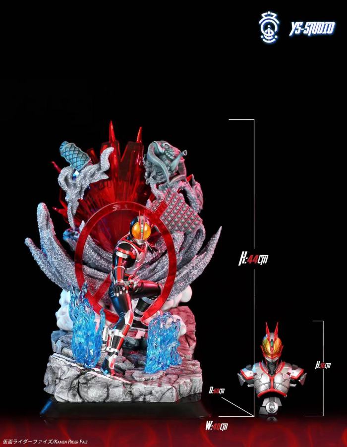 【Pre order】YS Studio Kamen Rider Masked Rider Faiz Resin Statue
