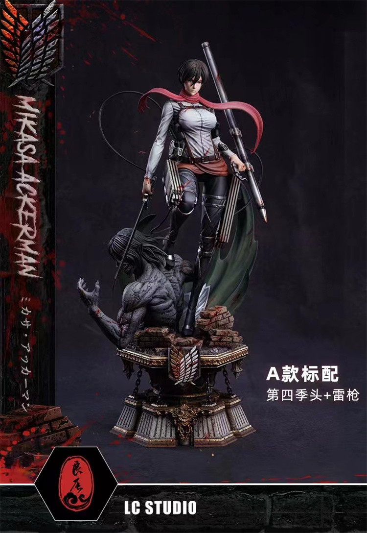 【Pre order】LC-Studio Attack on Titan Mikasa·Ackerman 19 year old Resin ...