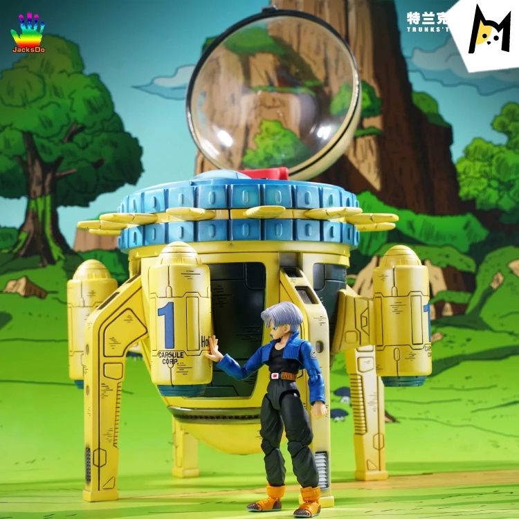 【In Stock】JacksDo Dragon Ball Z Trunks'Time Machine Resin Statue
