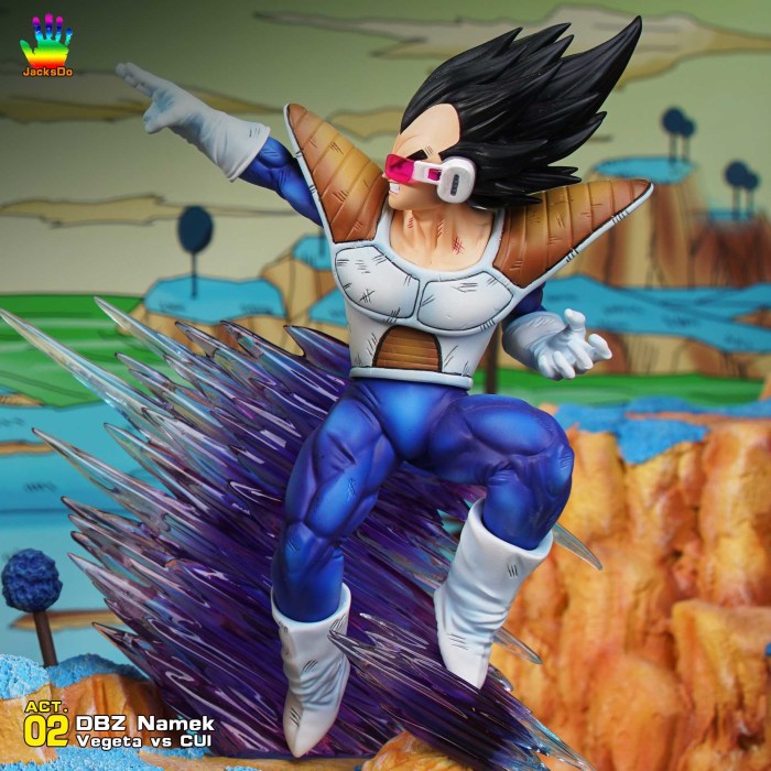 【In Stock】JacksDo Studio ACT.02 Vegeta vs Cui DBZ Namek battle series ...