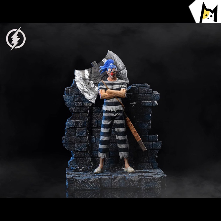 【In Stock】Lightning Studio One Piece prison Buggy Resin Statue