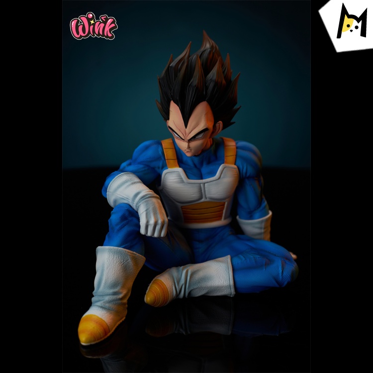 【Pre order】Wink STUDIO Dragon Ball Sitting posture Vegeta Resin Statue
