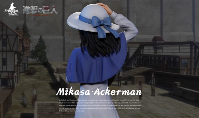 【In Stock】FREEDOM STUDIO Attack on Titan childhood Mikasa·Ackerman ...