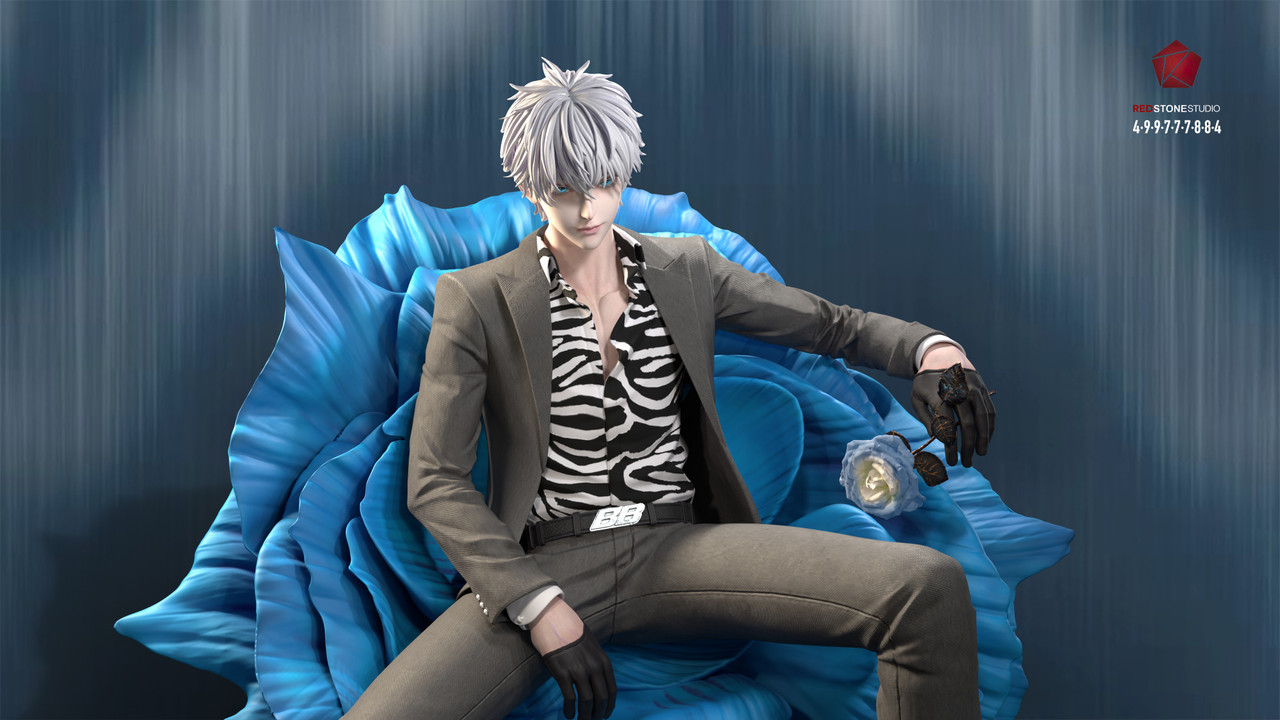 【In Stock】Red Stone Studio 1/4 Satoru Gojo R18 Resin Statue