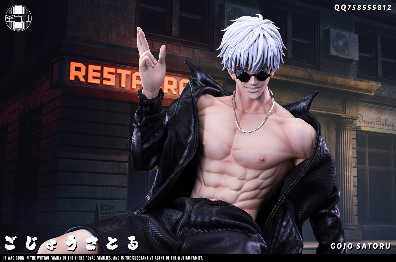 【In Stock】SGS Studio Jujutsu Kaisen Gojo Satoru R18 Resin Statue