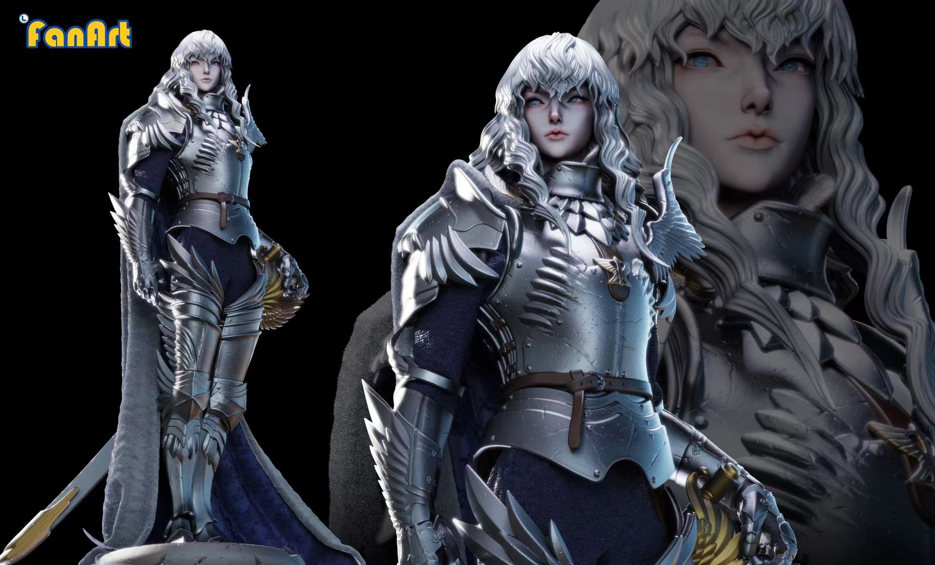 【Pre order】Fanart Studio 1/3 Griffith