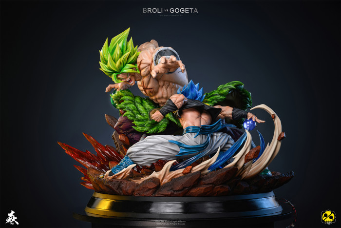 【Pre order】YAN Studio x 2% Studio 1/4 Dragon Ball Broly vs Gogeta with LED