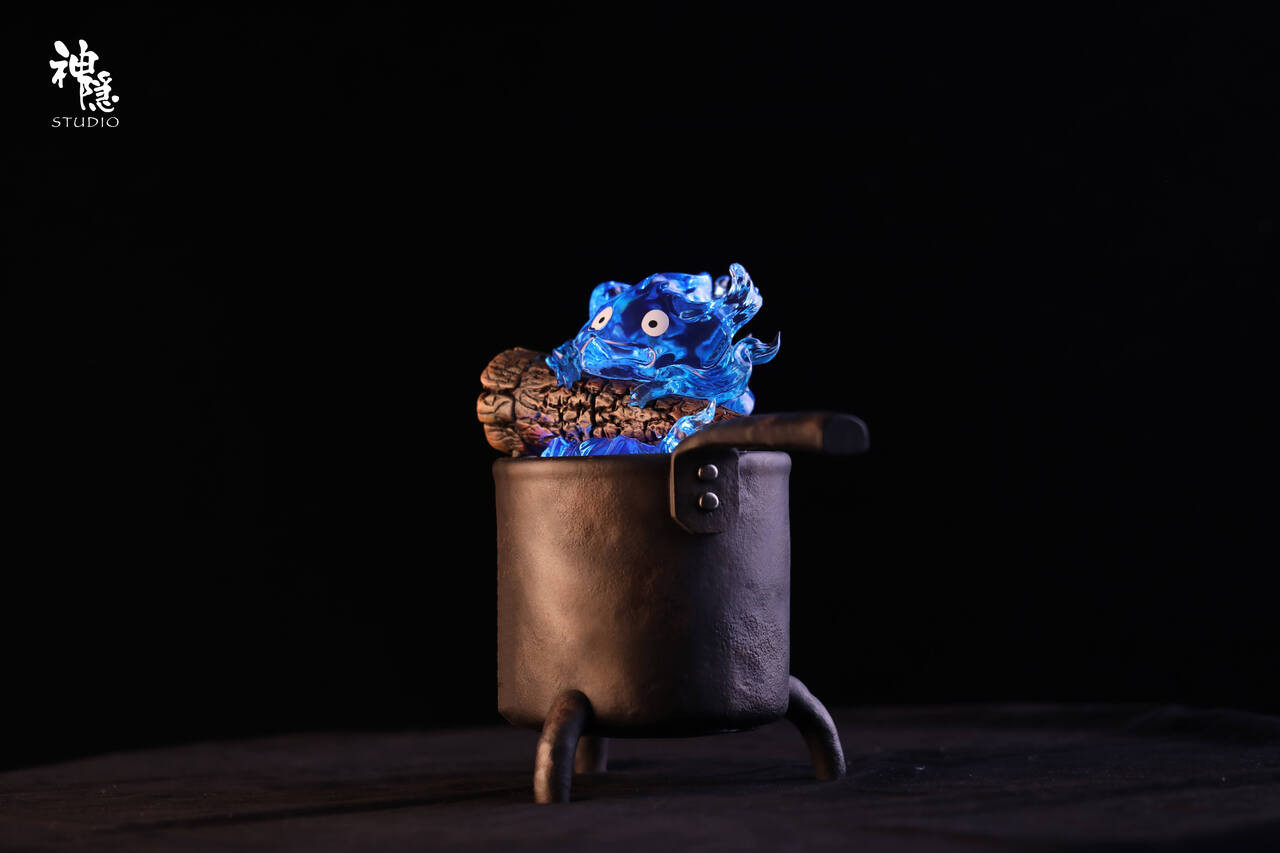 【Pre order】ShenYin Studio - Howl's Moving Castle Blue Calcifer with LED
