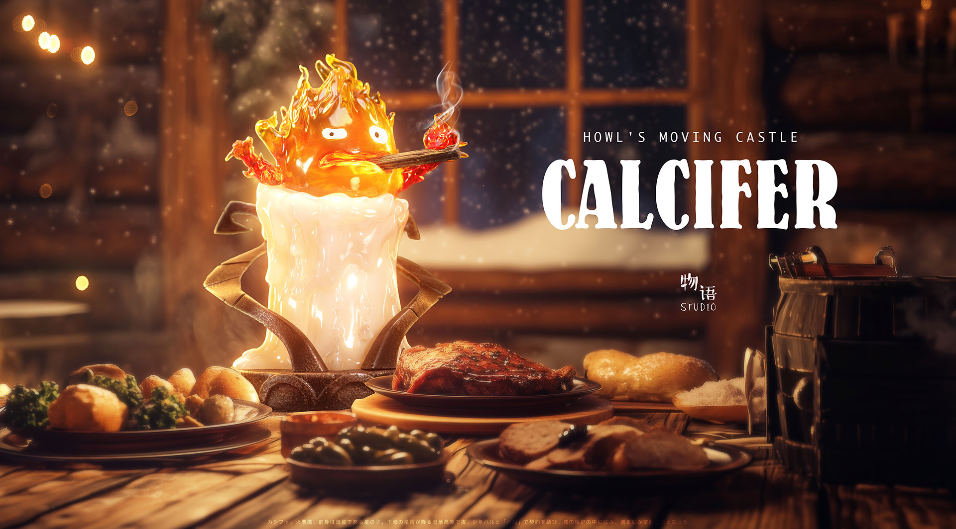 【Pre order】WuYu Studio - Calcifer with LED
