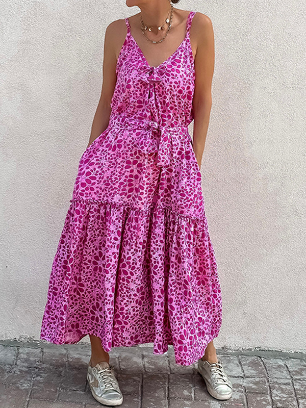 Us 29 89 Womens Holiday Beach Dress Sleeveless Backless Pink