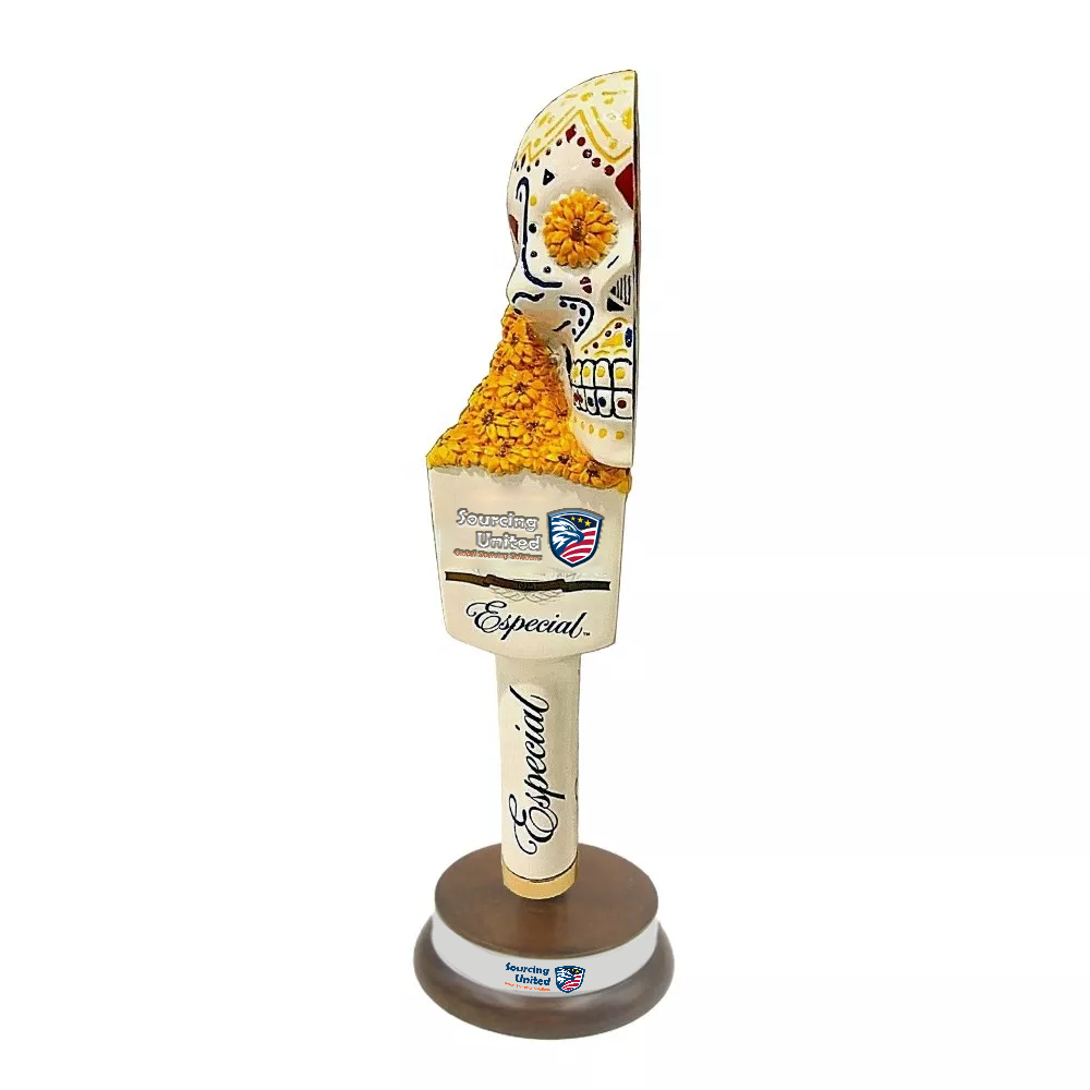 craft beer modelo beer tap handle