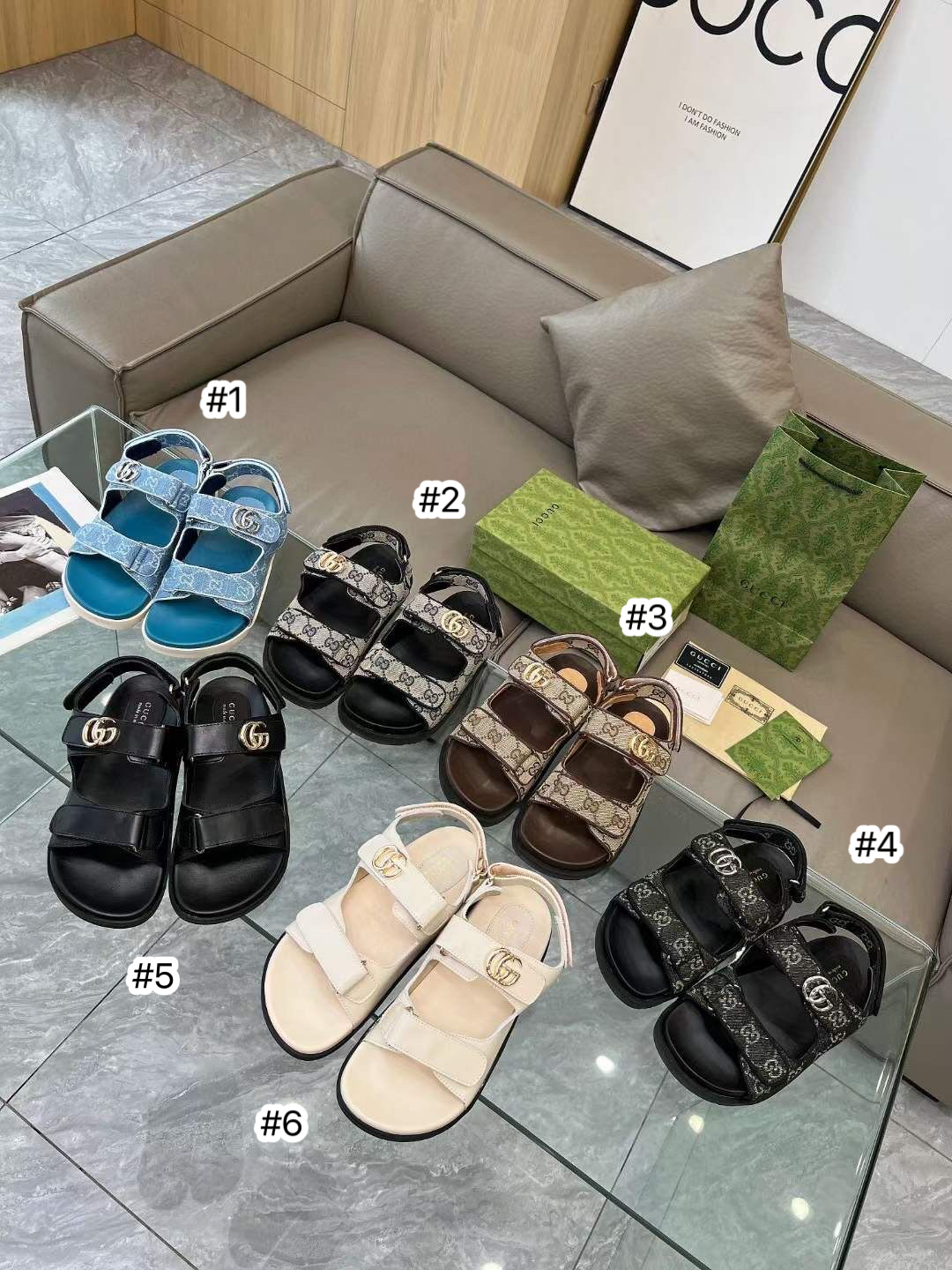 US$ 60.00 - High Quality Sandals with Box #GUI - www.annwholesale.com