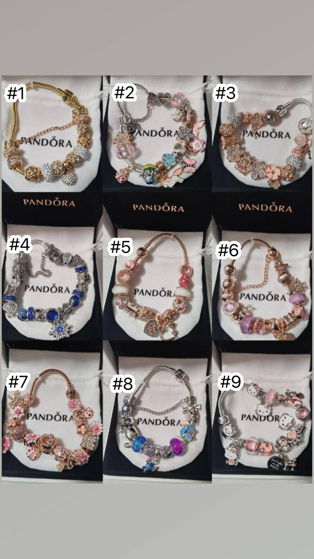 US$ 17.00 - Fashion Bracelets with Box #PAN - www.annwholesale.com
