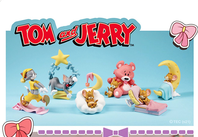 US$ 25.00 - Tom And Jerry 6-8cm Height Blind Box Model Kit - www ...