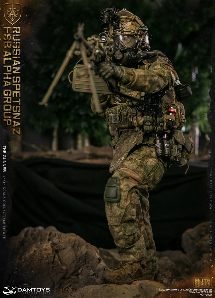 US$ 30.00 - (Pre-Order)DAMTOYS - 78092 - 1/6 RUSSIAN SPETSNAZ FSB ALPHA ...