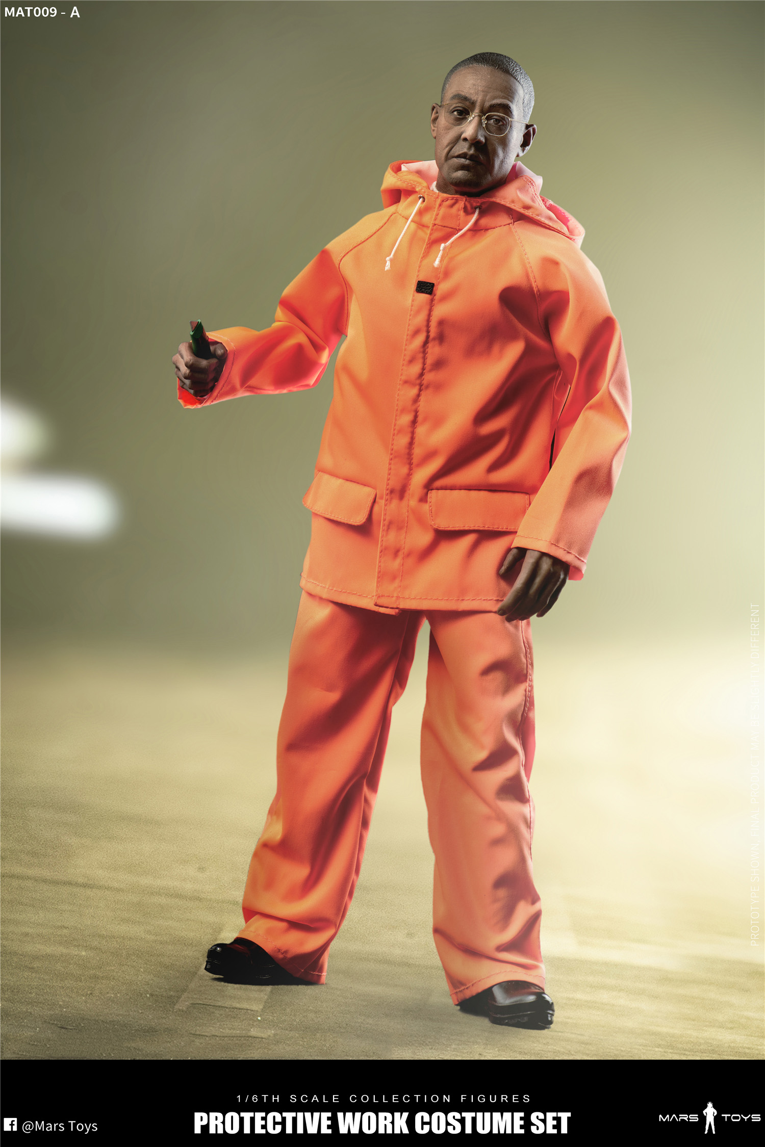 US$ 96.00 - (Pre-order)Mars Toys 1/6 Protective Costume Set Gus Fring ...