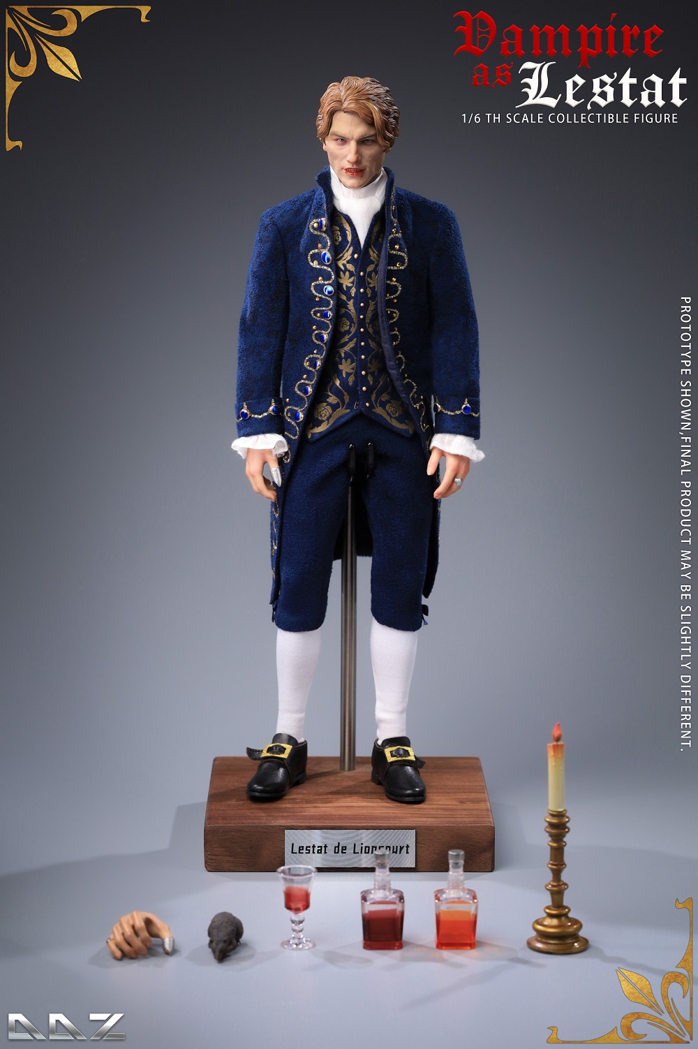 US$ 165.00 - ZZD Z01 1/6 Lestat Interview with the Vampire Movable ...