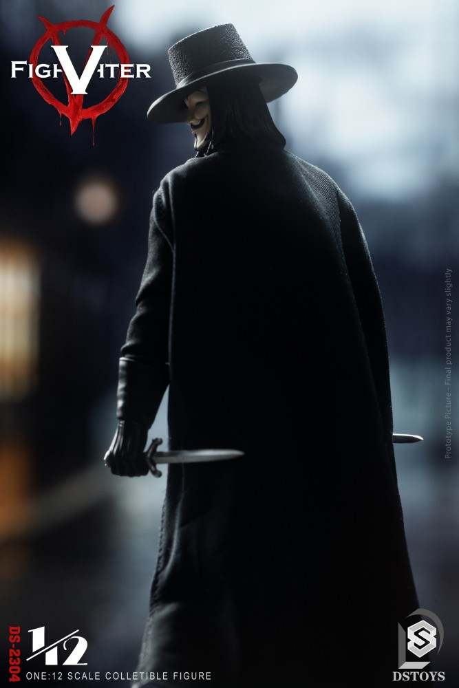 US$ 100.00 - DSTOYS DS-2304 1/12 V for Vendetta Movable Figure 6 Inch V ...