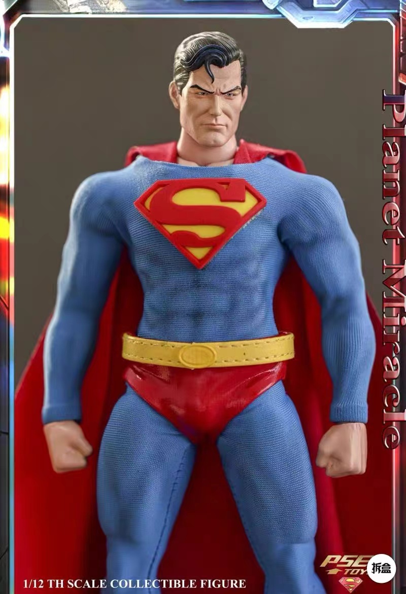 US$ 75.00 - (In Stock)PSER TOYS 1/12 Superman Classic 6inch Movable Figure PSER-B003 - www ...