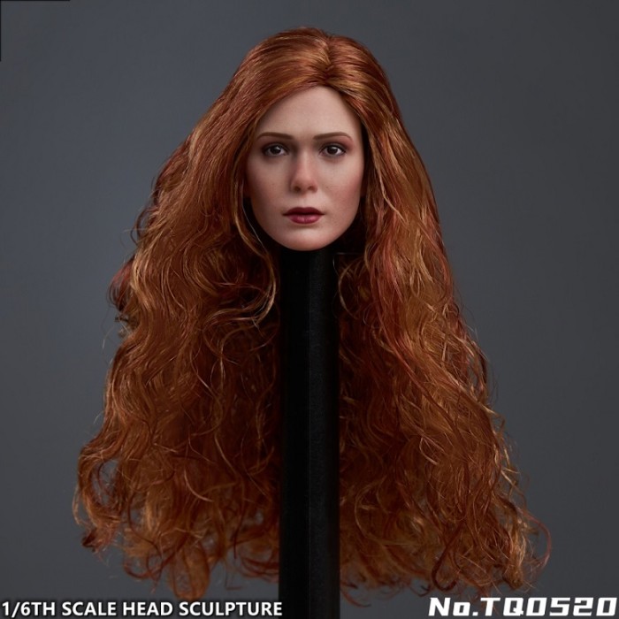 US$ 10.00 - (Pre-order)TT Toys Scarlet Witch Hair Transplant 1/6 Head ...