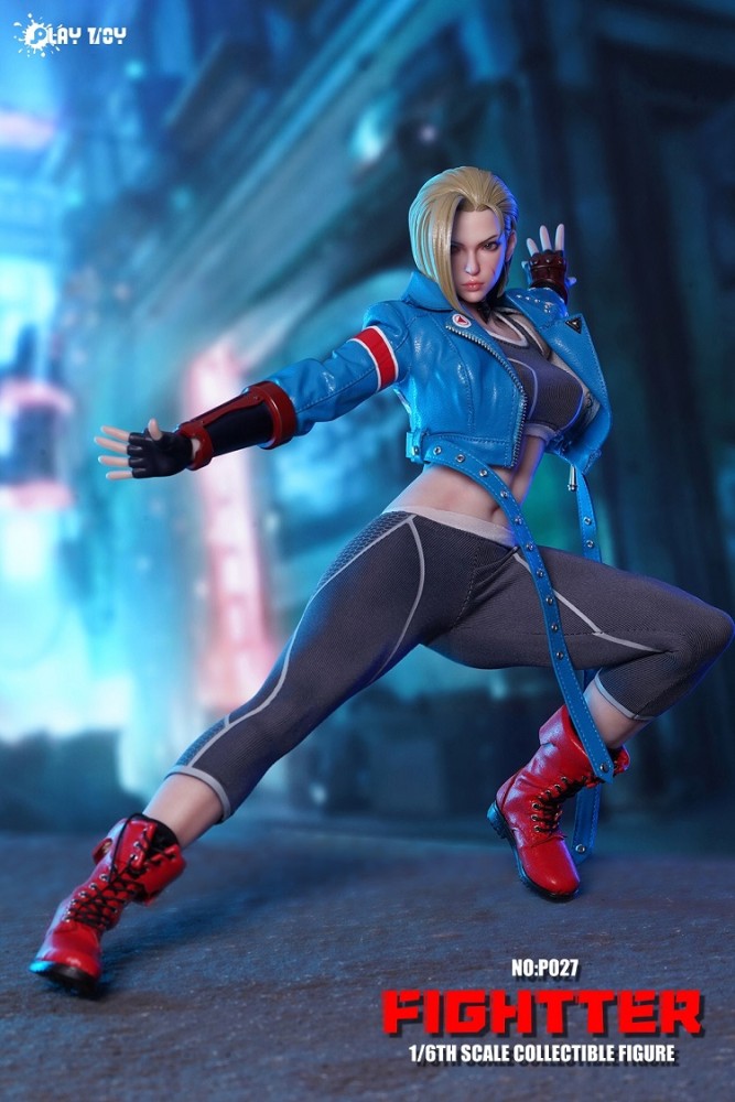 US$ 30.00 - (Pre-order)PLAY TOY Street Fighter 1/6 Cammy Seamless Figure P027 - www.crabfigure.com