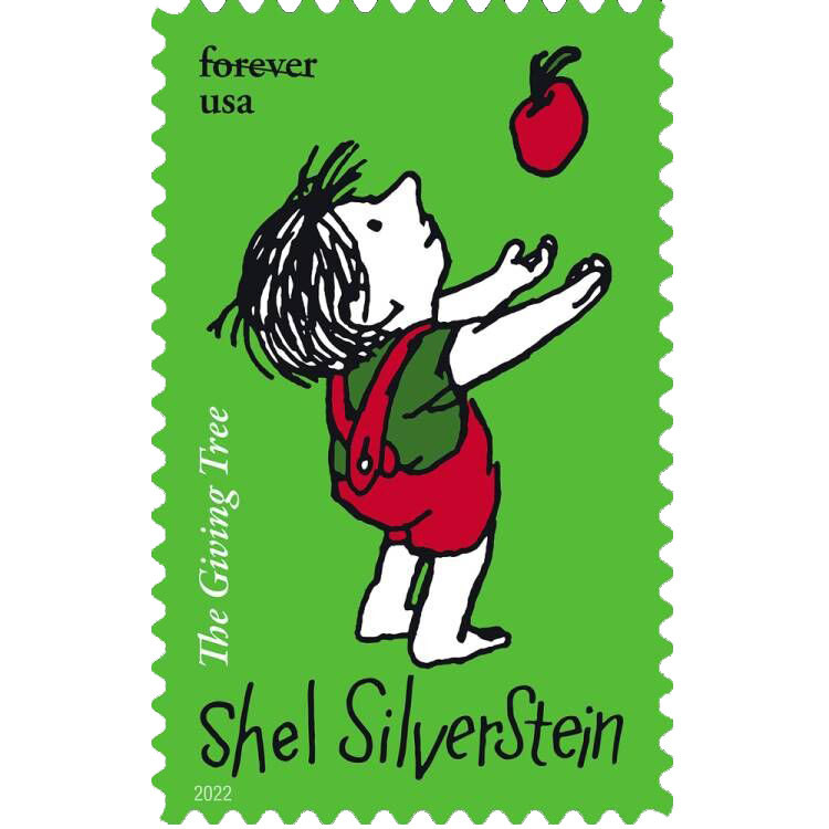 US$ 55.98 - Shel Silverstein 2022 - 5 Sheets / 100 Pcs - www ...