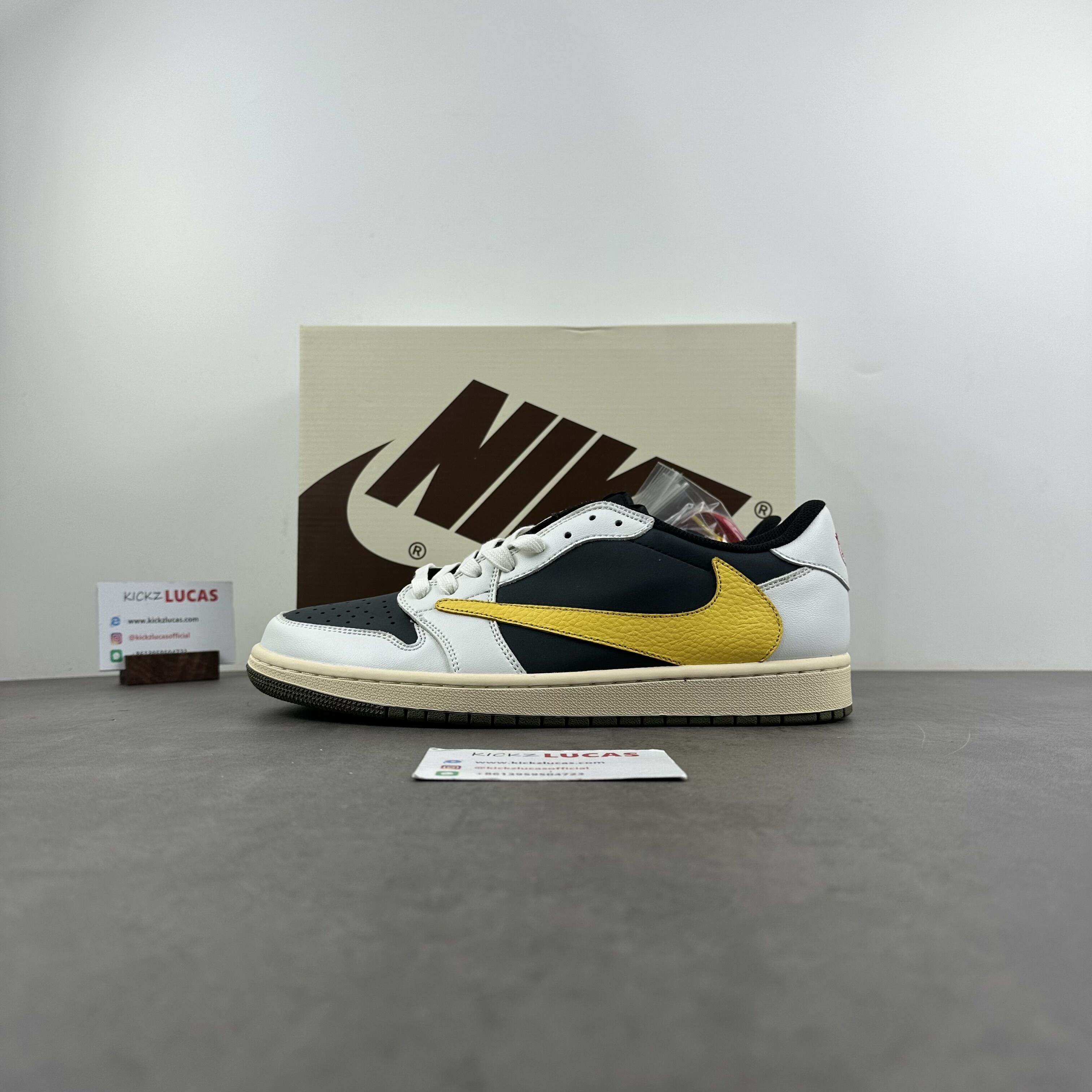 US$ 100.00 - Air Jordan 1 Low Travis Scott Yellow DM7866-982 - www ...