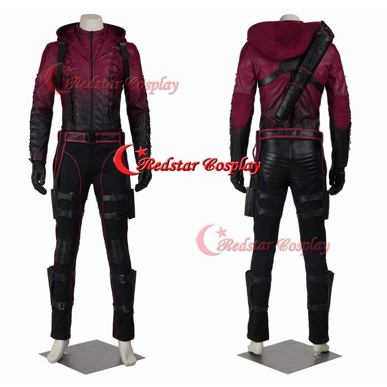 Green Arrow Season 3 Red Arrow Roy Harper Cosplay Costume Outfits ...