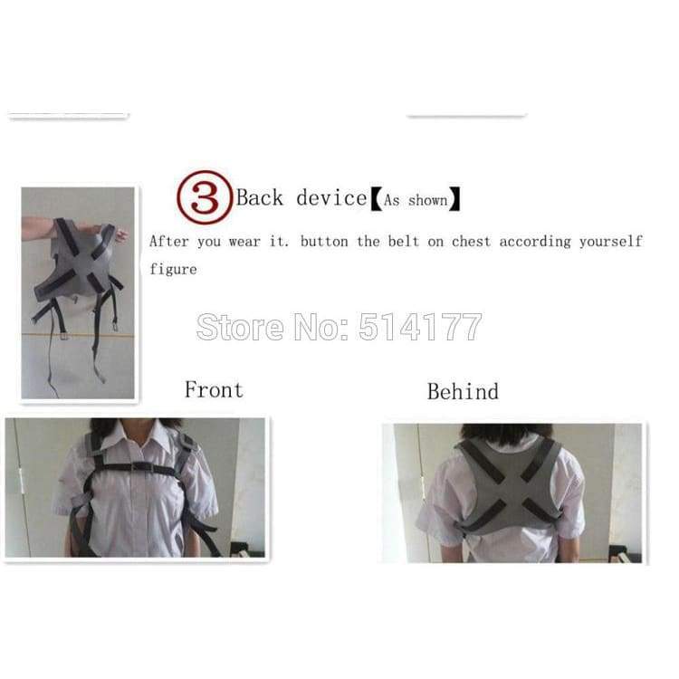 Attack on Titan Shingeki No Kyojin Cosplay Recon Corps Harness Belts ...
