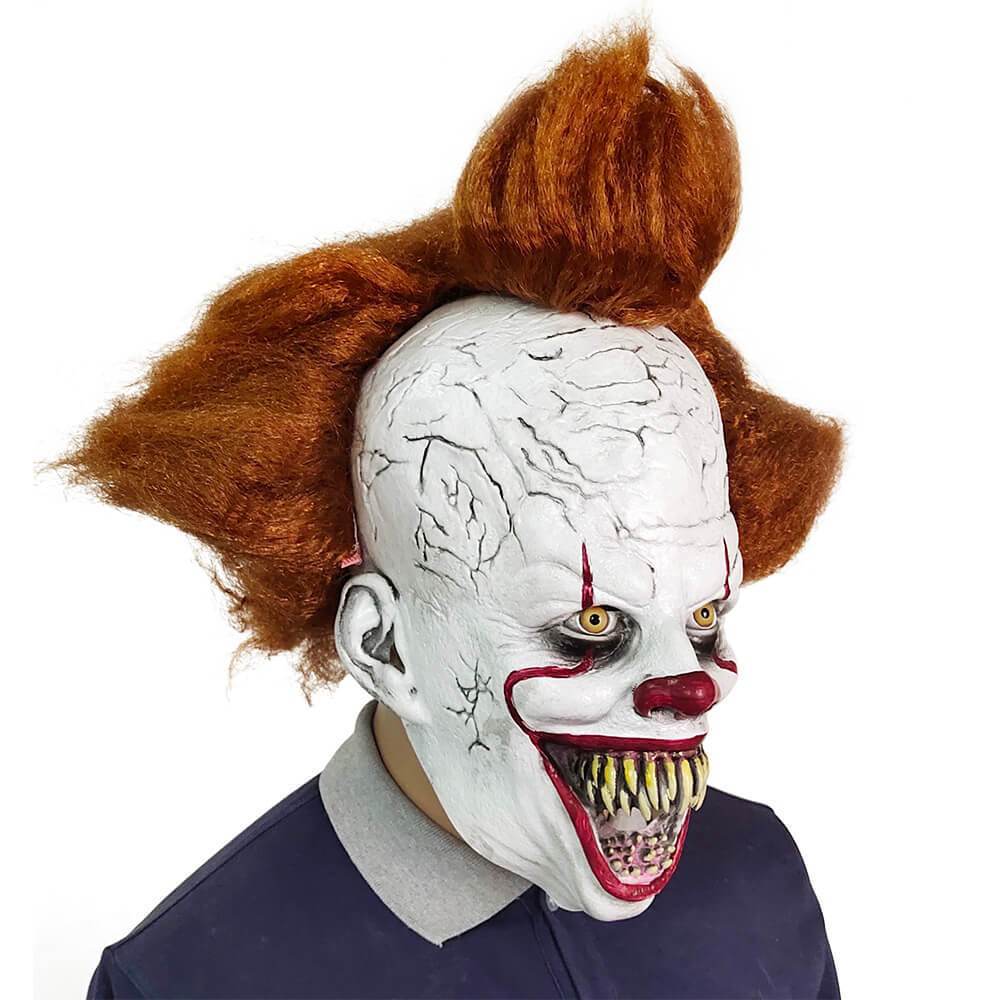 Halloween Pennywise Scary Clown Cosplay Costume